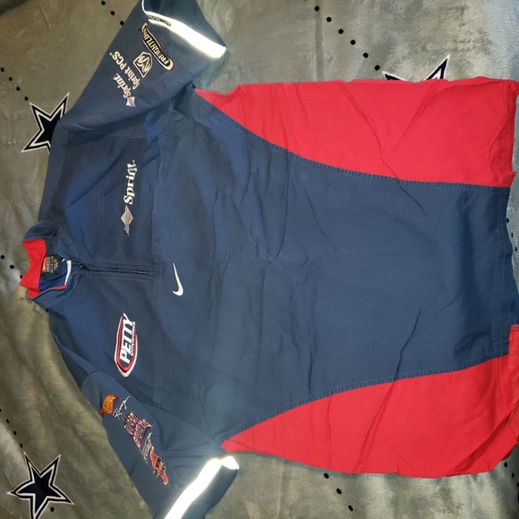 Nike | Shirts | Kyle Petty Sprint Racing Pit Crew Nike Shirt Size Large ...